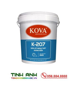 Sơn lót chống kiềm ngoại thất Kova K-207 thùng 5Kg